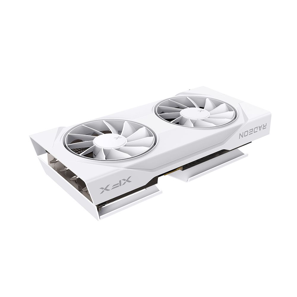 XFX AMD Radeon RX 9060 XT Swift White Overclocked Dual Fan 8GB GDDR6 ...
